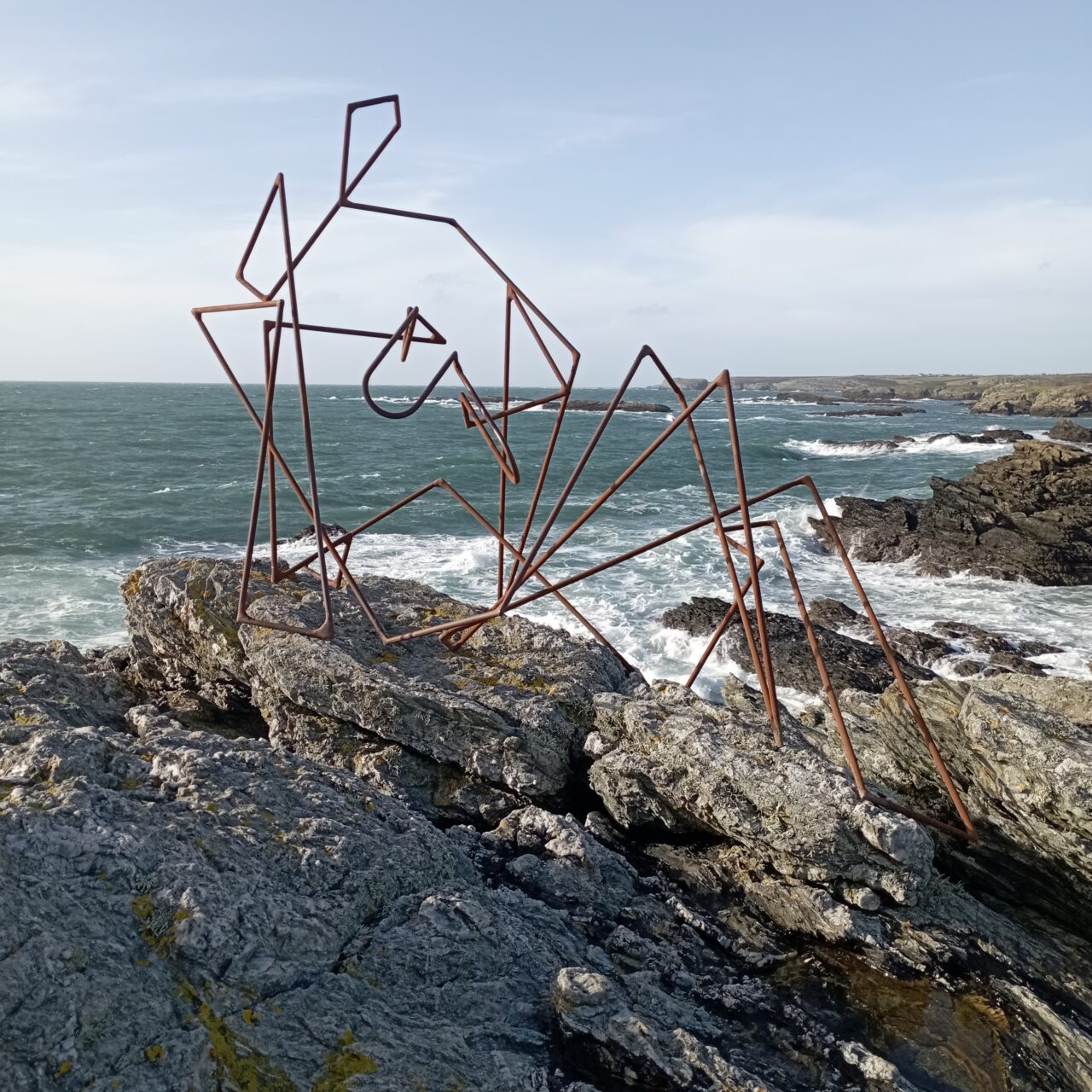 New Sculpture: Recumbent Figure (Taking a Line for a Walk in Cartesian ...